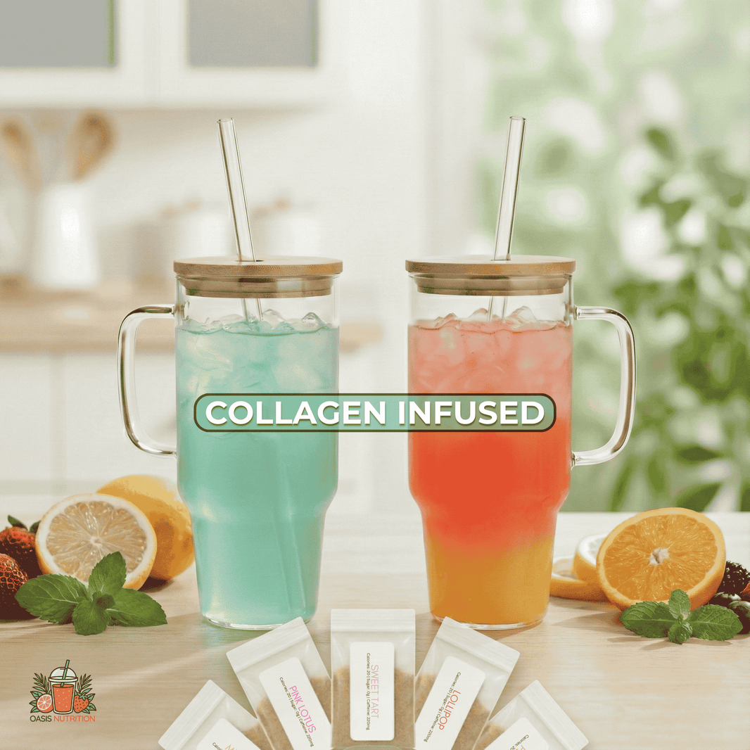 Oasis Nutrition | Sugar-Free Loaded Tea Mixes for Energy + Focus ...